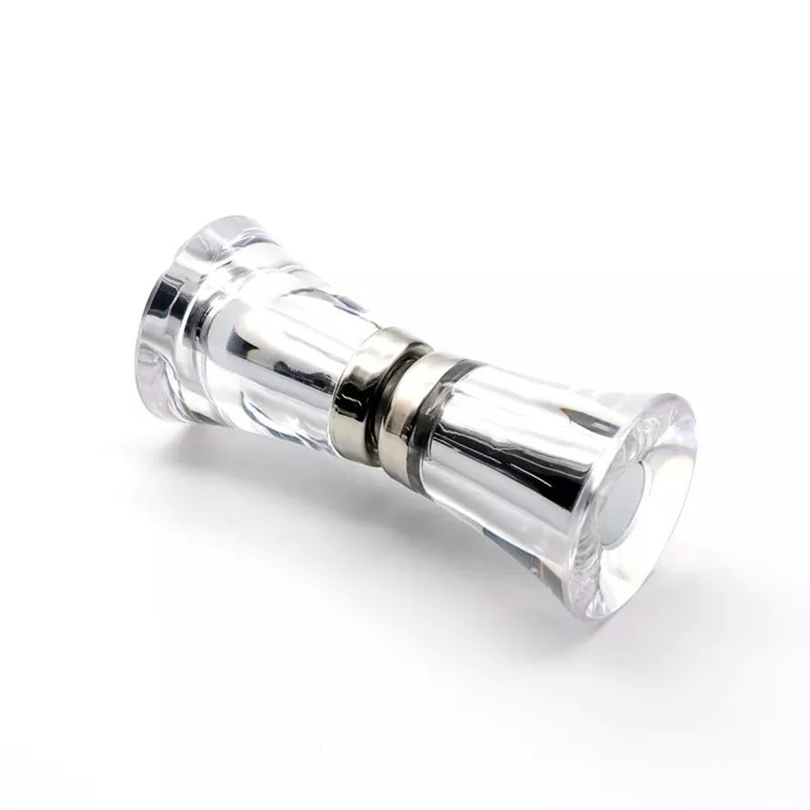 Shower room handle bathroom push pull glass door handle plastic ...