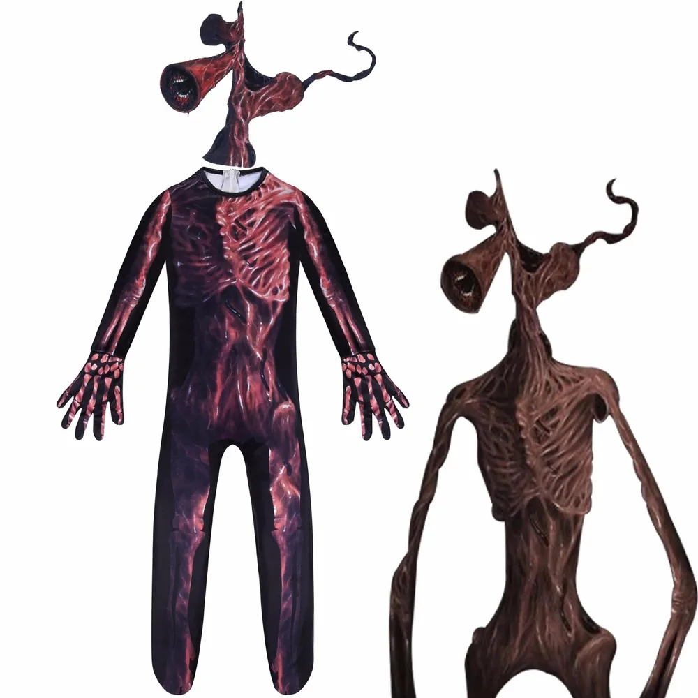 2020 Kids Siren Head Cosplay Costume with Mask Boys Girls Anime Funny ...