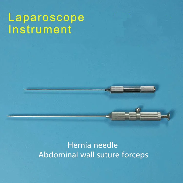 Laparoscopic-surgical-instruments-Abdominal-wall-suture-forceps ...