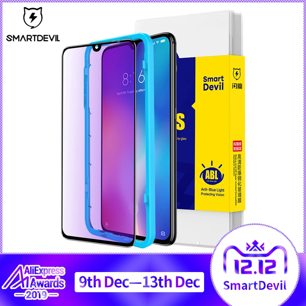 Закаленное стекло SmartDevil для Xiao mi Red mi Note 7 8 Pro K20 Защита ...