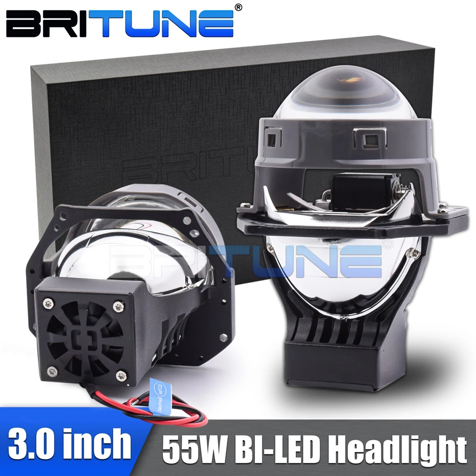 Bi-led Lens 3.0 Hella 3r G5 55w 12v 24v Led Projector Headlight Lenses ...