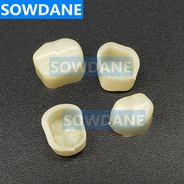 Polycarbonate Crowns 55-Pc Dental Molar Temporary Crown Set ...