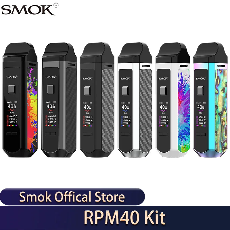 Original-SMOK-RPM40-Pod-Kit-50W-Built-in-1500mAh-Battery-4-3ml ...