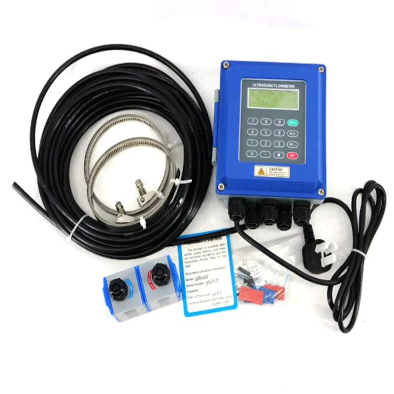 TUF 2000B Ultrasonic flow meter DN50mm DN700mm wall mounted type ...