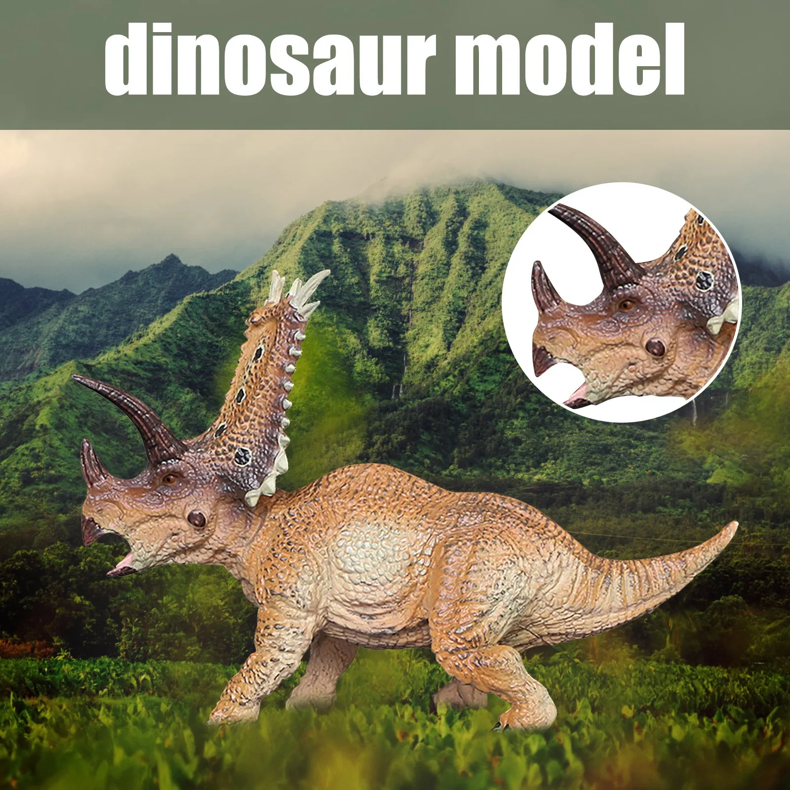 Modelo de dinosaurio realista, figura de dinosaurios Pentasaurus ...