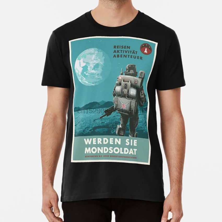 Wolfenstein Propaganda Adventure Poster T shirt wolfenstein ii the new ...