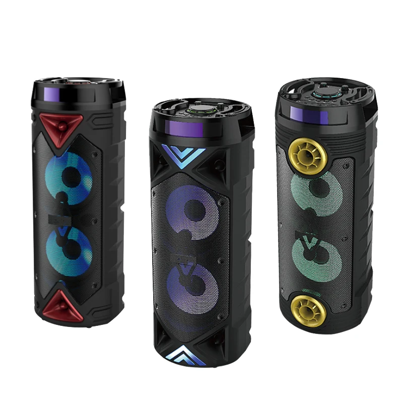서브 우퍼 60cm 높이 블루투스 서브 우퍼 프로세서 파티 스피커 야외 스피커 서브 우퍼 라디오 App 카드 스피커서브 우퍼