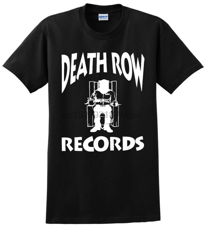 DEATH ROW RECORDS T Shirt 2Pac Dr. Dre Hip Hop Rock Star Rap Merch ...