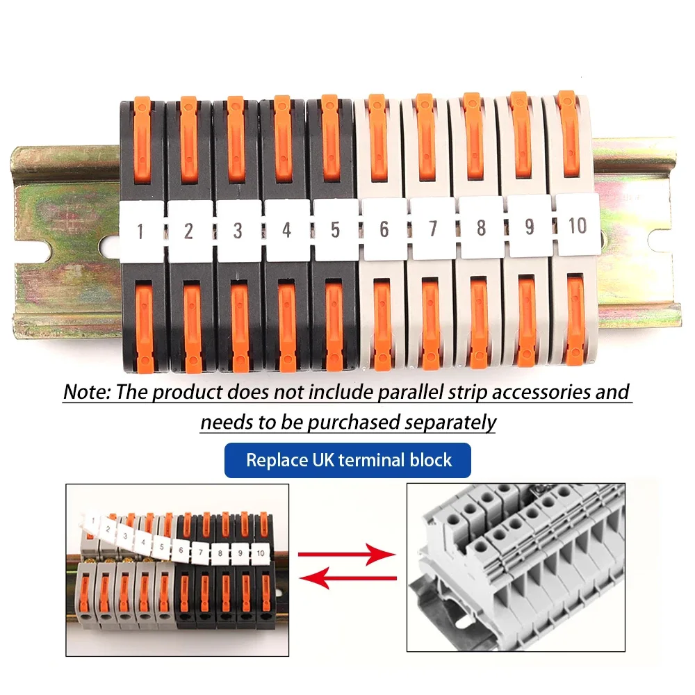Din Rail Connector Terminal Block | Din Rail Electrical Connectors ...