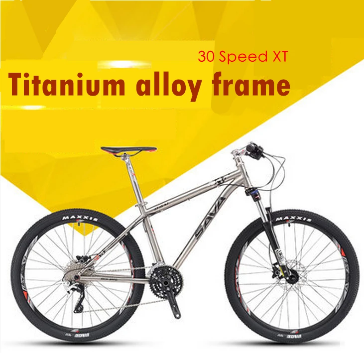 New-26-inch-Titanium-alloy-frame-30-Speed-XT-transmission-Oil-disc ...