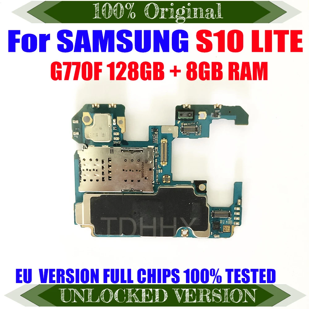Placa base para Samsung Galaxy S10 LITE, 128GB, G770F, G770F/DS, 6GB de ...