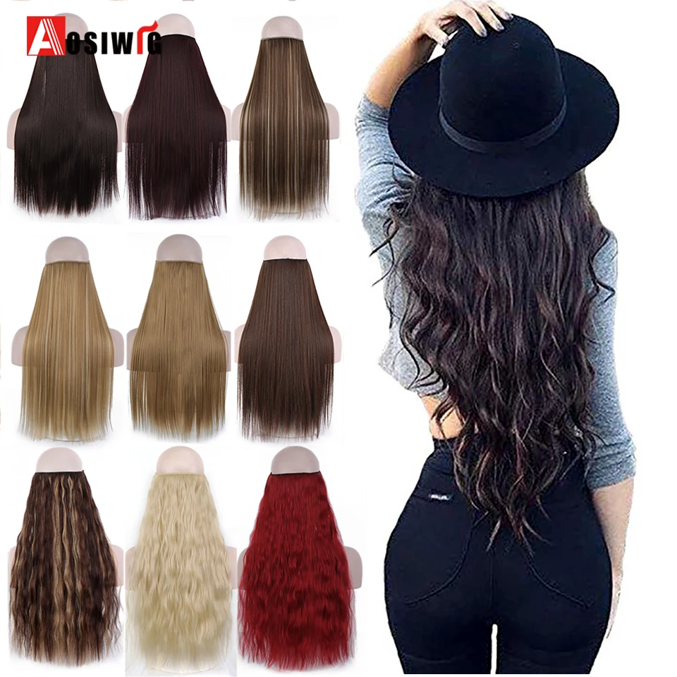 Accessoires coiffure,Extension capillaire synthétique avec Clip ...