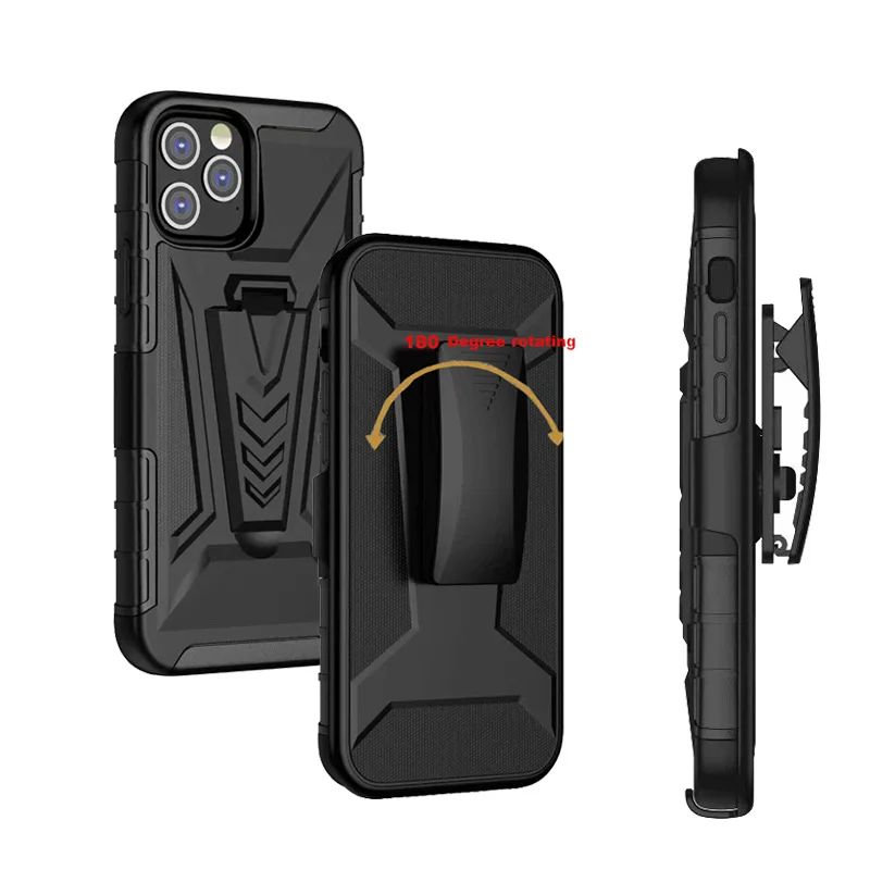 Heavy-Duty-Impact-Swivel-Belt-Clip-Armor-Case-Cover-for-iPhone-12-Mini ...