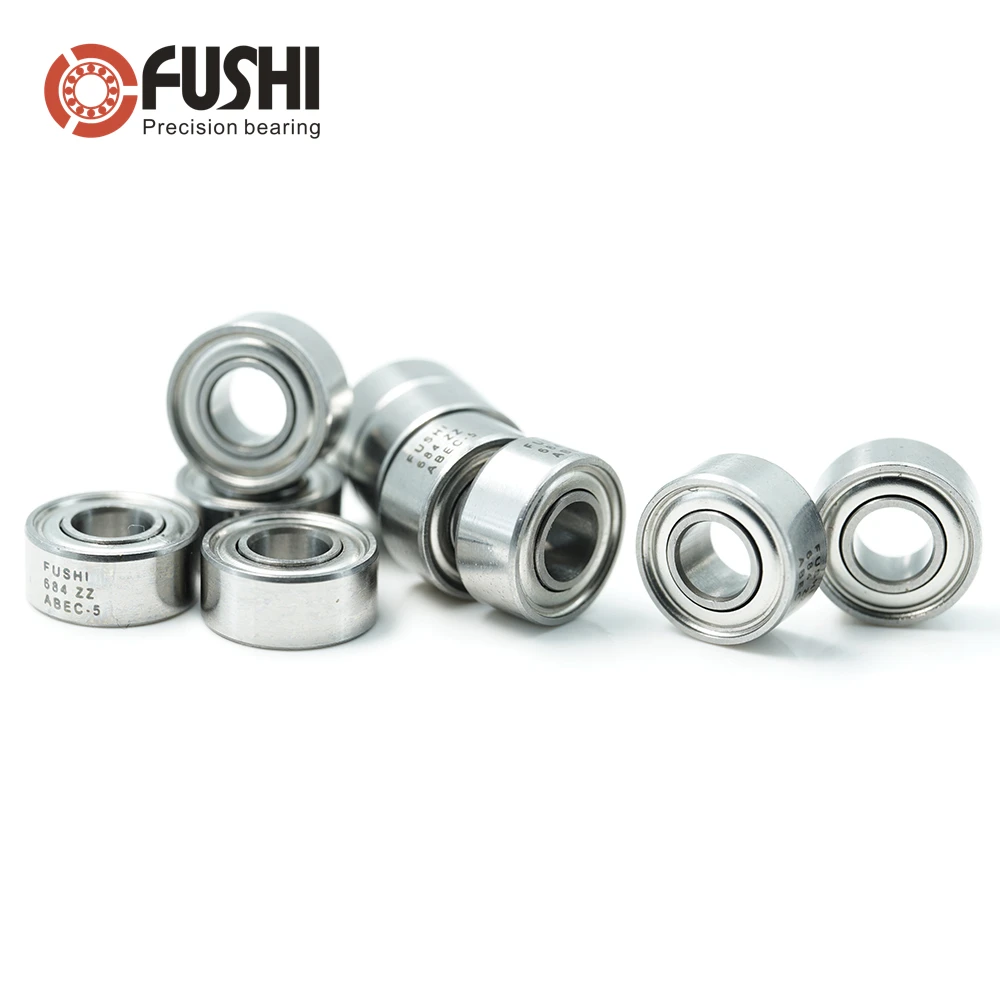 684zz Bearing 4*9*4 Mm Abec-5 ( 10 Pcs ) Miniature 684z Ball Bearings ...