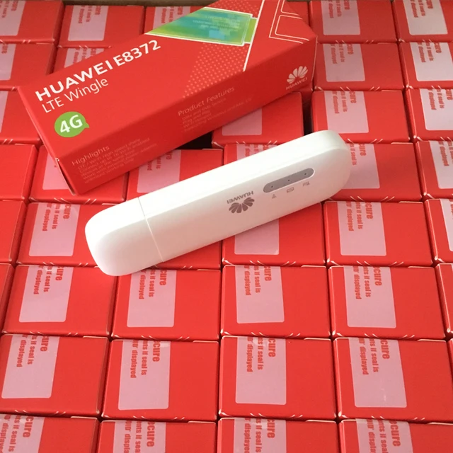 Unlocked Huawei E8372h-320 e8372 Wingle LTE Common 4G USB MODEM WIFI ...