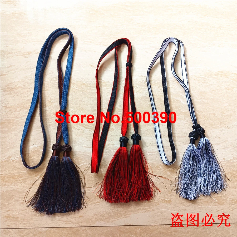 Hand-Woven-Ice-Silk-High-grade-Tassel-Use-Japanese-Military-Sword ...