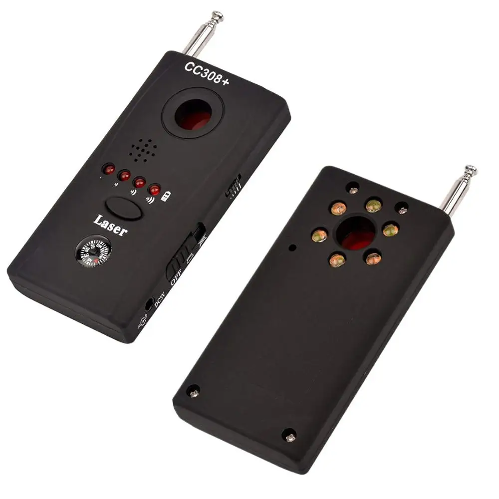 Gps Jammer Spy Wiretap Bug Mini Hidden Camera Detector cc308 Full Range ...