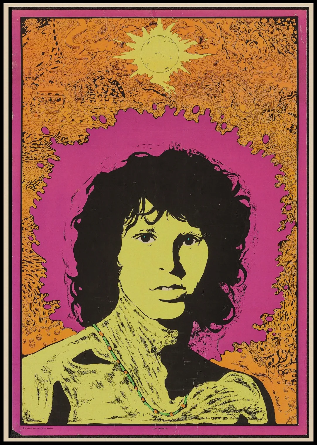 Vintage Poster home decor The Doors Jim Morrison Kraft rock Poster ...