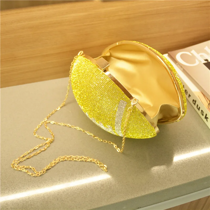 GFI™ Sparkling Diamond Football Shape Bag - Gifts for idea
