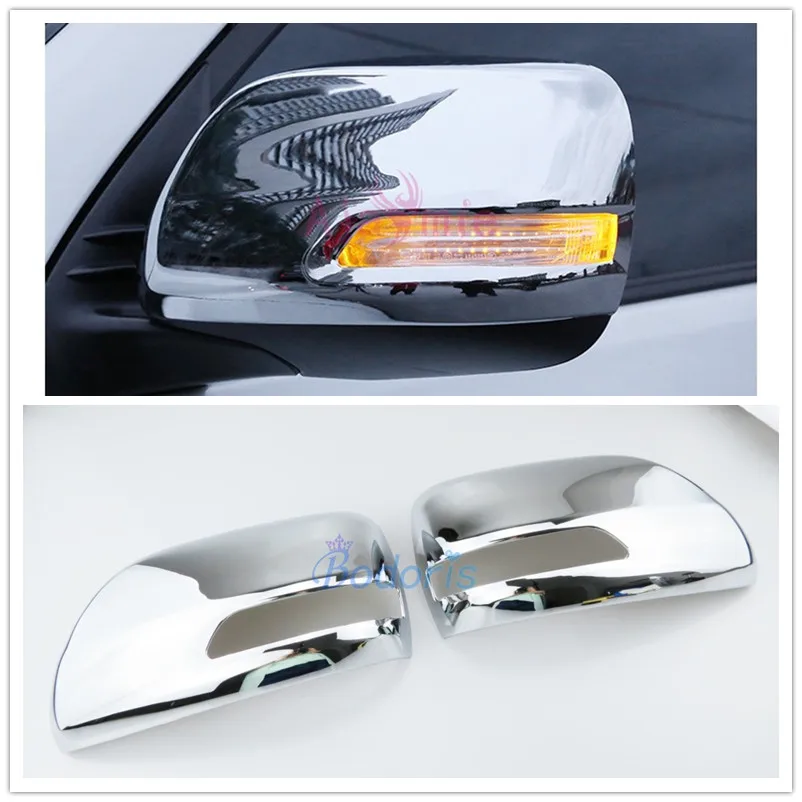 Chrome-Rearview-Mirror-Cover-Side-Wing-Cap-Shell-Case-Moulding-Trims ...