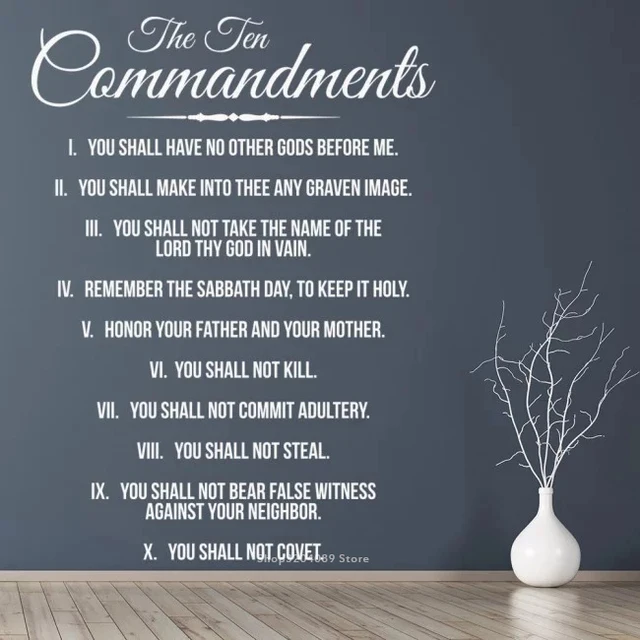 The Ten Commandments, Bible, Good, HD Phone Wallpaper, 49% OFF