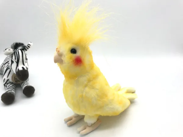 Stuffed Animals & Plushies Toys Pet Bird Tiel Cockatiel Bird Lover Gift ...