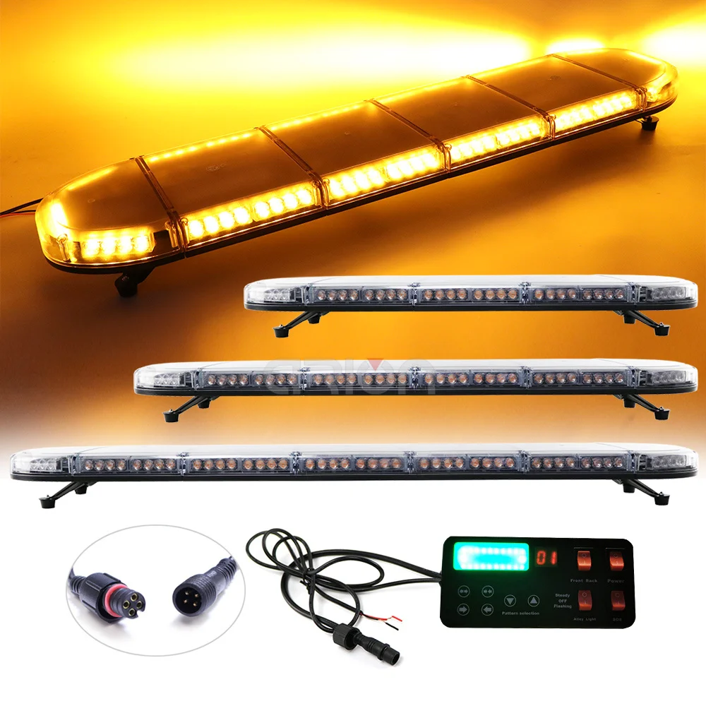 33" To 87" Rooftop Led Emergency Recovery Beacon Wrecker Warning Flash ...