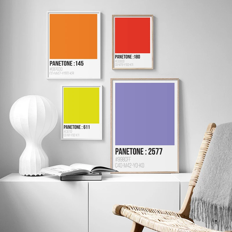 Prints Digital Prints Art & Collectibles Pantone inspired modern ...