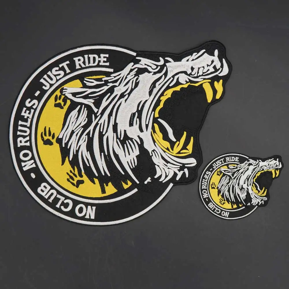 Motorcycle Biker Patch Sticker Badge | Motorcycle Patch Embroidery ...