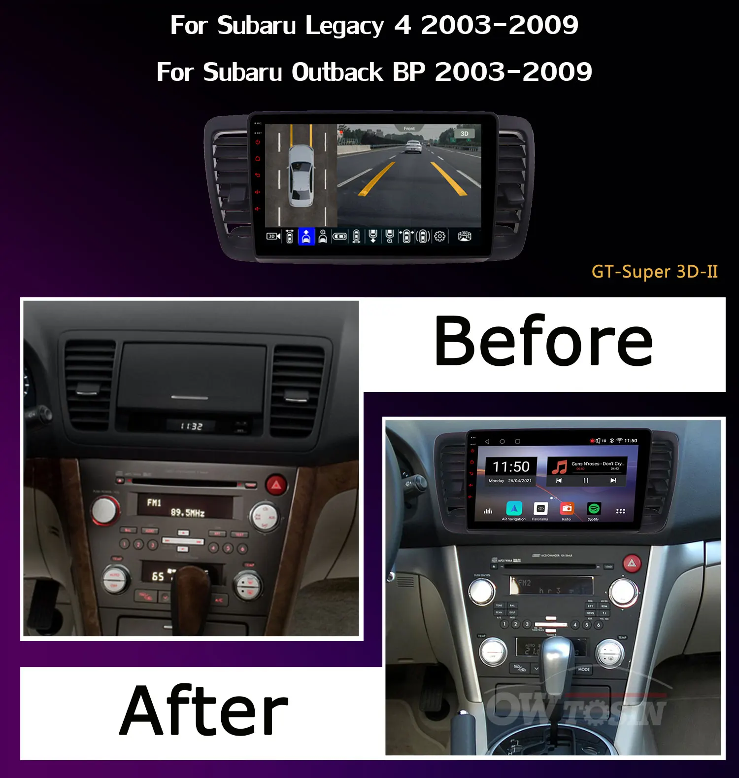 Android radio options for 2005 Outback XT | Subaru Outback Forums