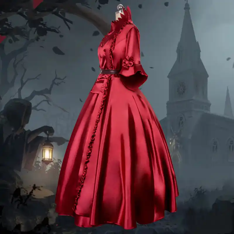 Game Identity V Cosplay Costume Photographer Madam Red Cosplay Costume ...