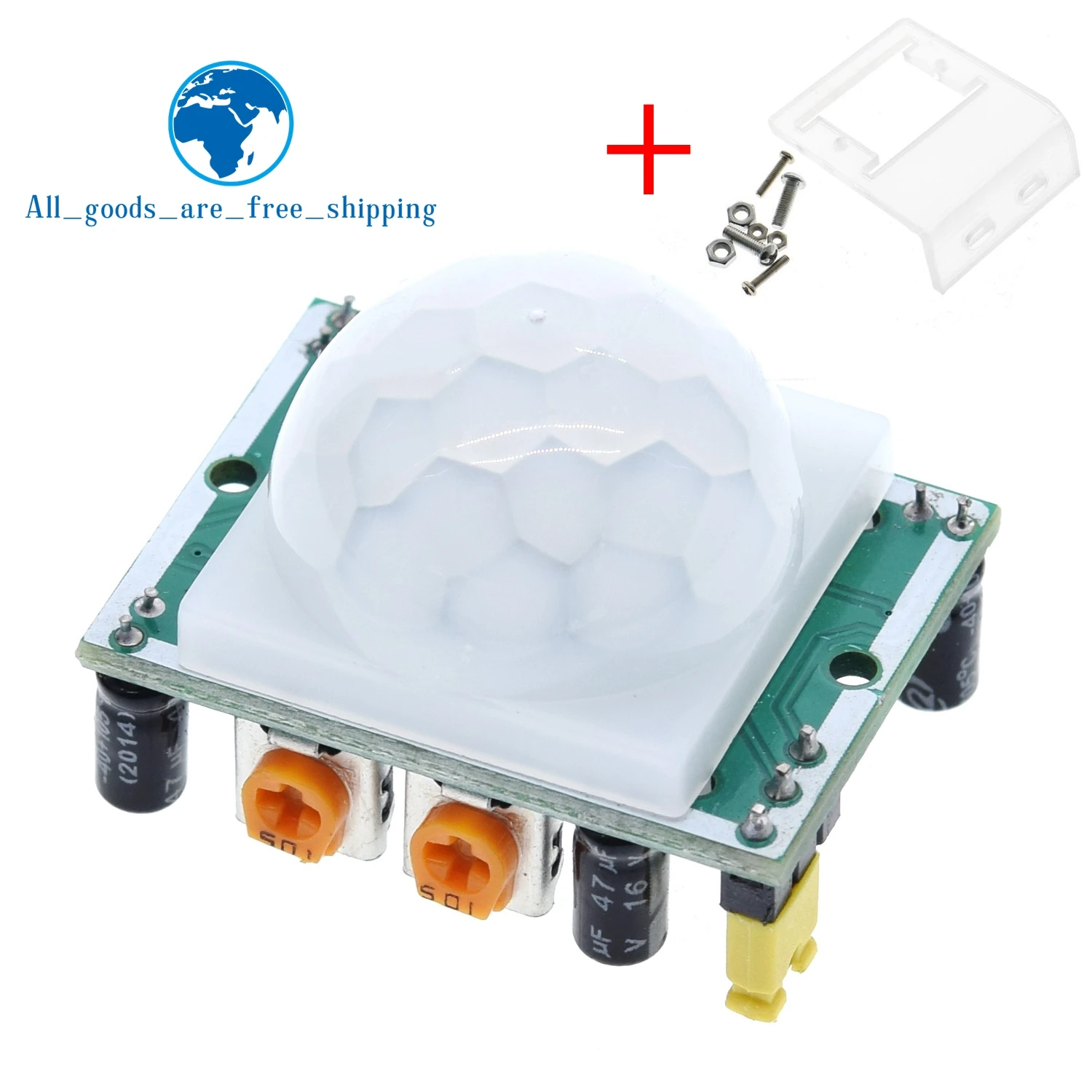 Autres MODULO SENSORE PIR HC-SR501 RILEVATORE INFRAROSSO MOVIMENTO ...