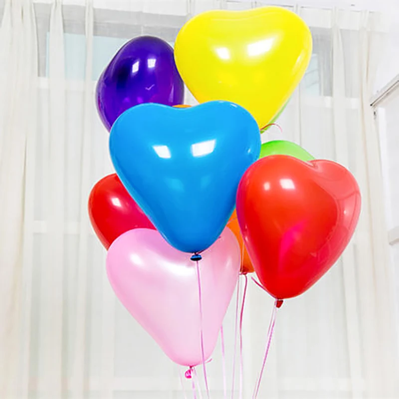 20-50pcs-Pink-White-Red-Love-Heart-Shaped-Latex-Balloons-Wedding-Helium ...