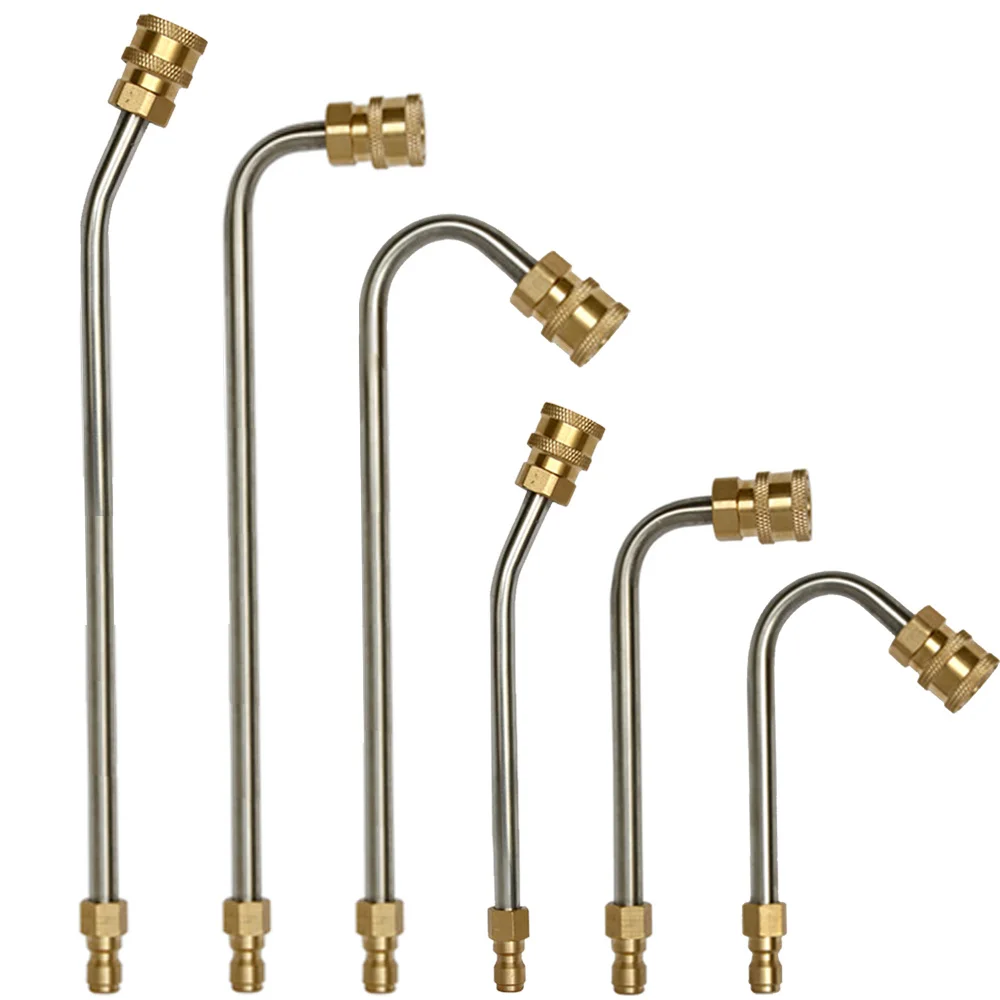 High Pressure Washer Gun Extension Wand Car Wash Metal Jet Lance 1/4 ...