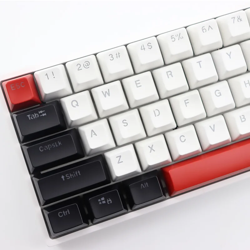 PBT 104 Keycaps Set For Mechanical Keyboard SA Key Caps Double Shot ...