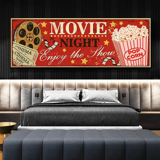Home Movie Theater Wall Decor