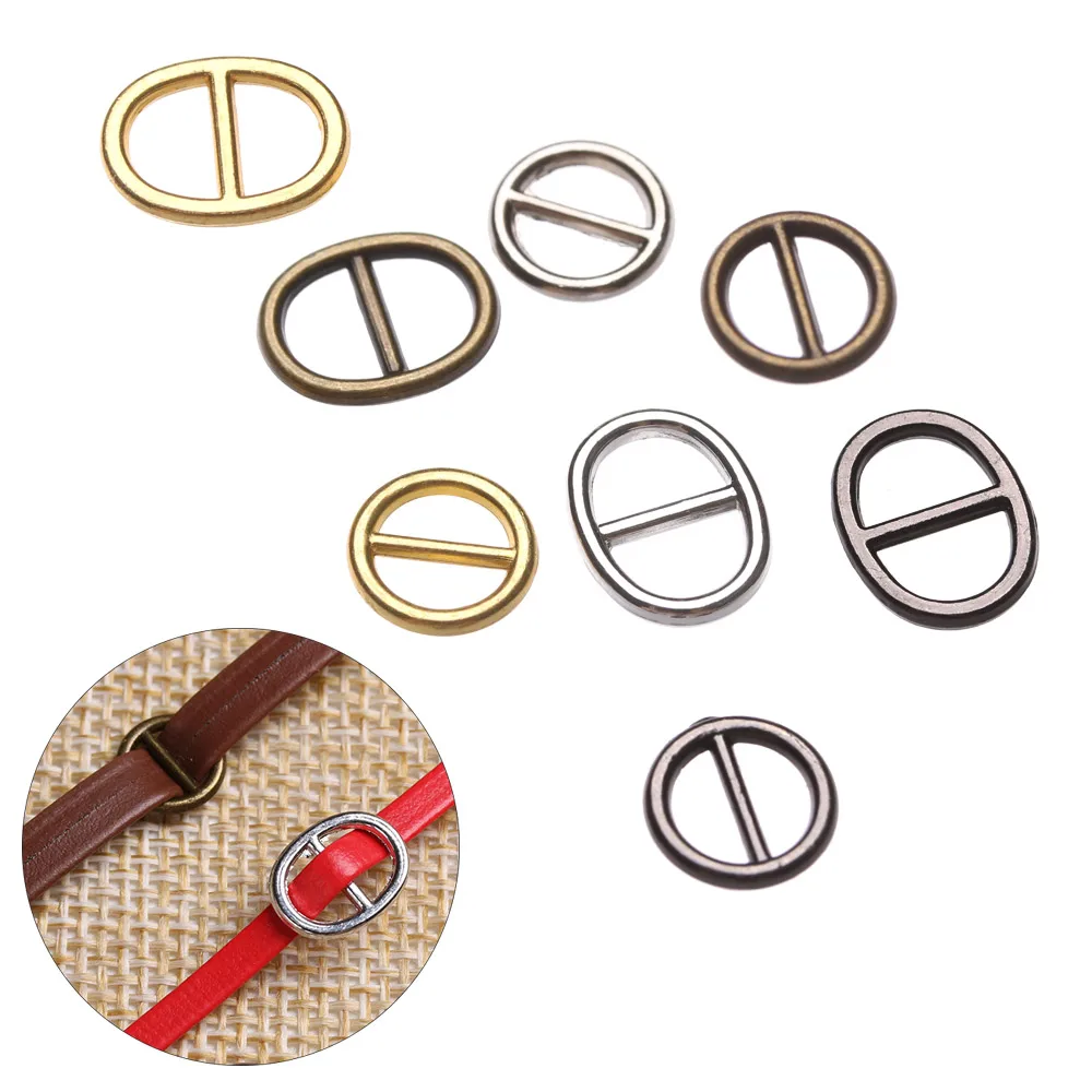 20/40pcs 5mm/6mm Metal Ultra-small Mini Tri-glide Belt Buckle Doll Bags ...