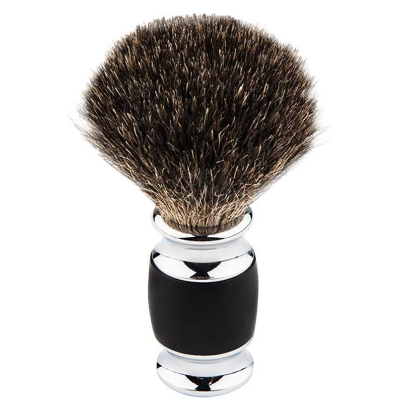 Badger Hair Shaving Brush Hand-made Badger Silvertip Brushes Shave Tool ...
