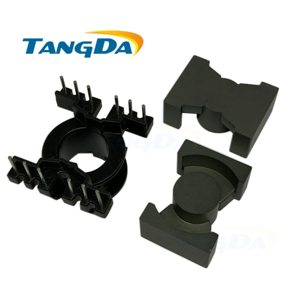 Tangda PQ2620 PQ26 20 core Bobbin 6+6pin magnetic core+skeleton PC40 soft ferrite cores ...