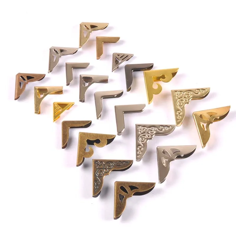 Scrapbook-Metal-Album-Corner-For-Antique-Brass-Jewelry-Book-Corners ...