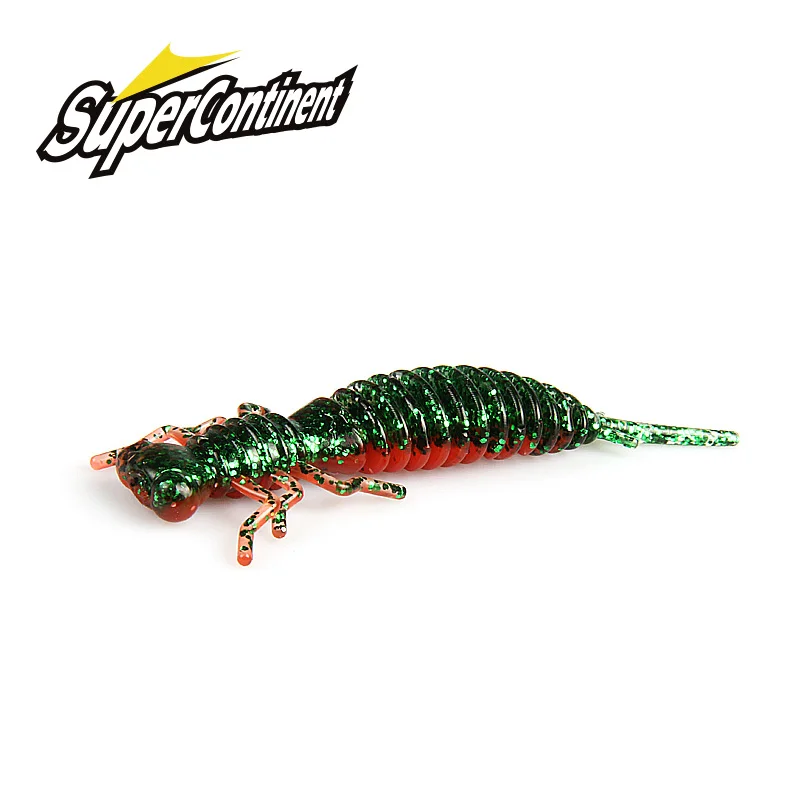 2019 NEW Larva Soft Lures 50mm 62mm 85mm Fishing Artificial Lures ...