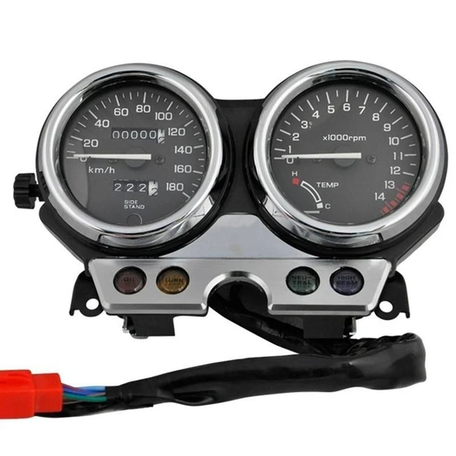 Motorcycle Speed Meter Speedometer Odometer Tachometer Gauges For Honda ...