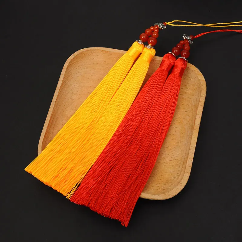 1Pcs-Lotus-Double-Tassel-Silk-Fringe-Hanging-Tassel-Pendant-Tassels ...