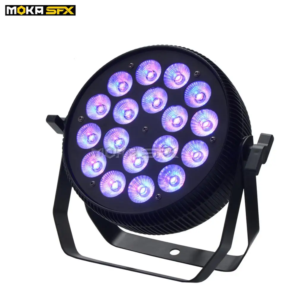 4pcs/lot DMX Par Light Stages Lights 18x10W High Power LED RGBW ...