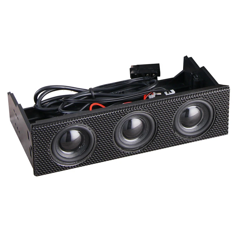 5.25" Stereo Surround Speaker Pc Front Panel Computer Case 9pin ...