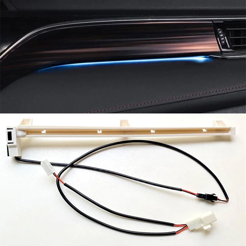 Led Decorative Light Car Interior Center Console Atmosphere Light ...