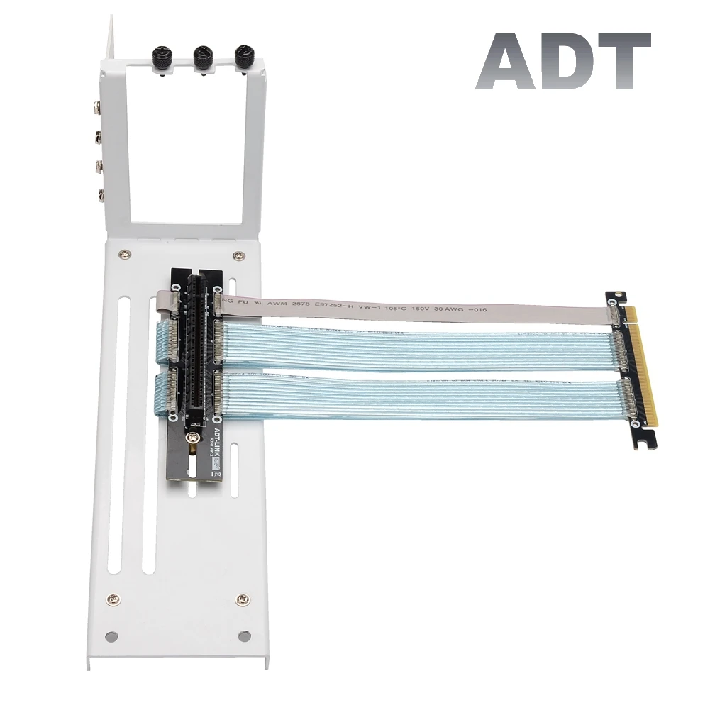 Gen 4.0 PCI express 4.0x16 연장 케이블, PCIe 4.0 그래픽 카드 GPU 수직 라이저 케이블 수직 ...