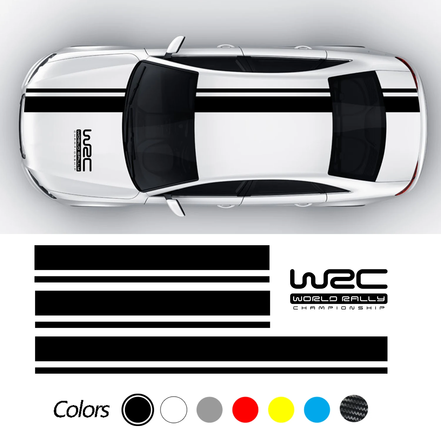 Car-Body-Sticker-Racing-Rally-Sport-Decal-Hood-Roof-Rear-Trunk-Long ...