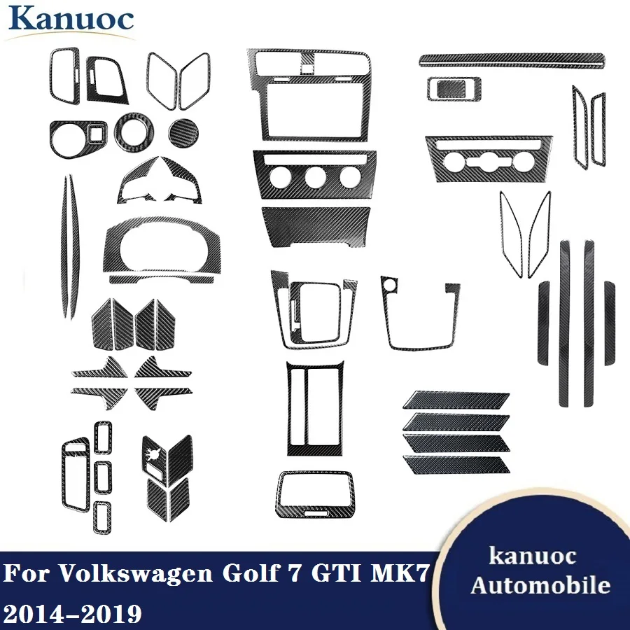 For-Volkswagen-Golf-7-GTI-MK7-2013-2014-2015-2016-2017-2018-2019-Carbon ...