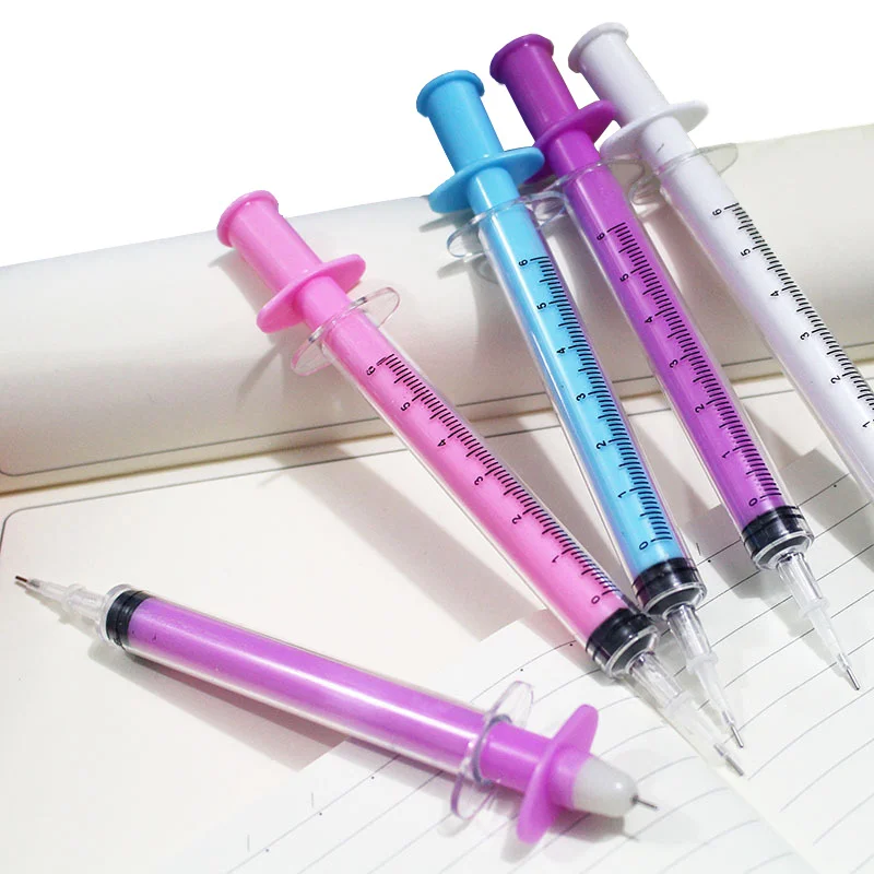 4Pcs-Injection-Imitation-Doctor-Nurse-Neele-Black-Ink-Signing-Writing ...